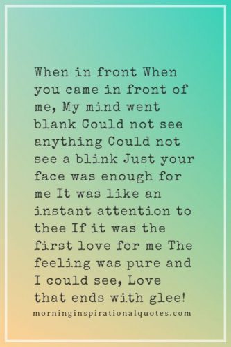 First Love Poems With Images & Pictures