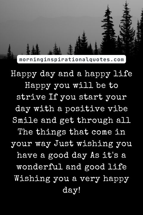 Spread Positivity with Good Day Messages