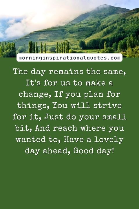 Discover the Magic of Good Day Poems