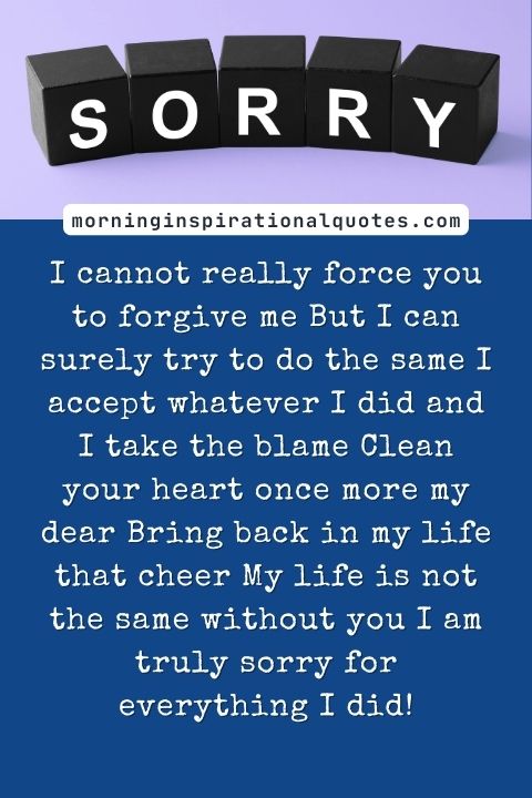 Sorry Messages to Apologize to Them