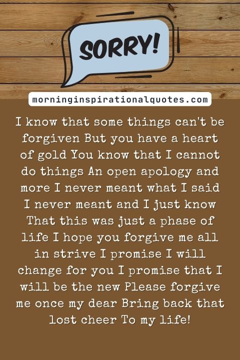 Sorry Poems : How Do You Say Sorry in a Poem?